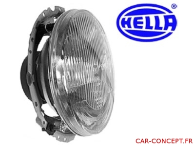 Phare H4 marque HELLA pour Cox et combi (cox, combi...)