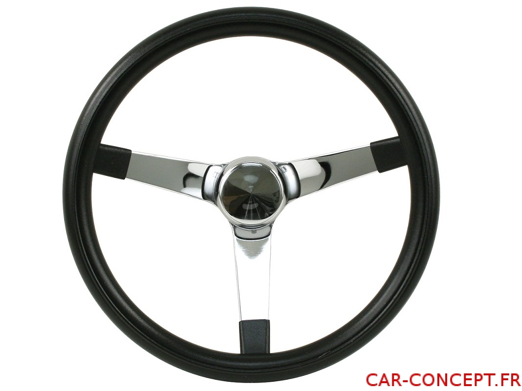 volant EMPI 3 branches chromées 14 3/4" (cox, combi...)