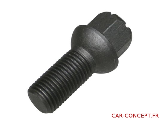 Boulon de roue long sphérique M14X1.5X27mm (cox, combi...)